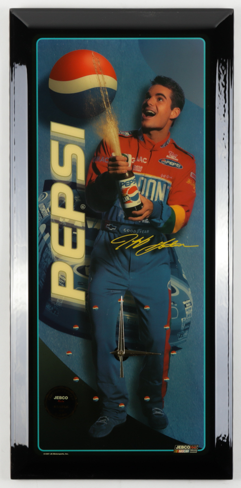 Jeff Gordon LE NASCAR 11x23 Clock | Pristine Auction