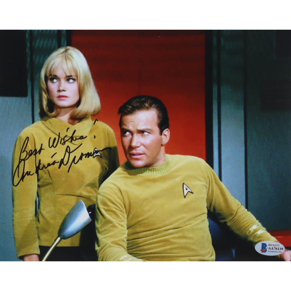 Andrea Dromm Signed "Star Trek" 8x10 Photo Inscribed "Best Wishes ...