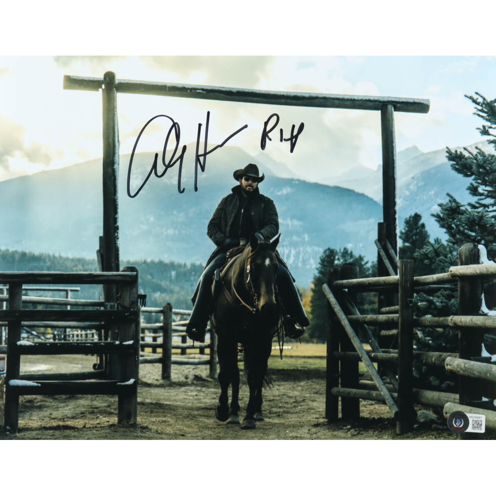 Cole Hauser Signed "Yellowstone" 11x14 Photo Inscribed "RIP" (Beckett ...