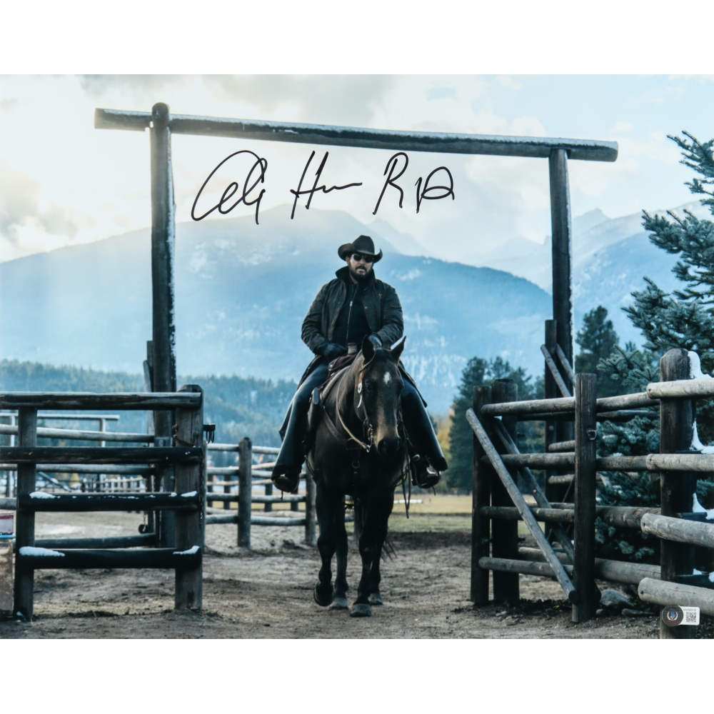 Cole Hauser Signed "Yellowstone" 16x20 Photo Inscribed "RIP" (Beckett ...