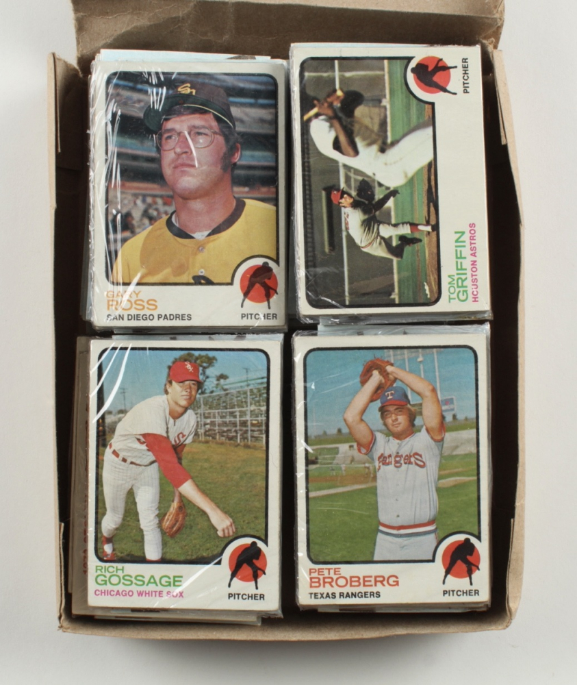 1973 Topps Baseball Card Fun Pack Box with (20) Packs | Pristine Auction