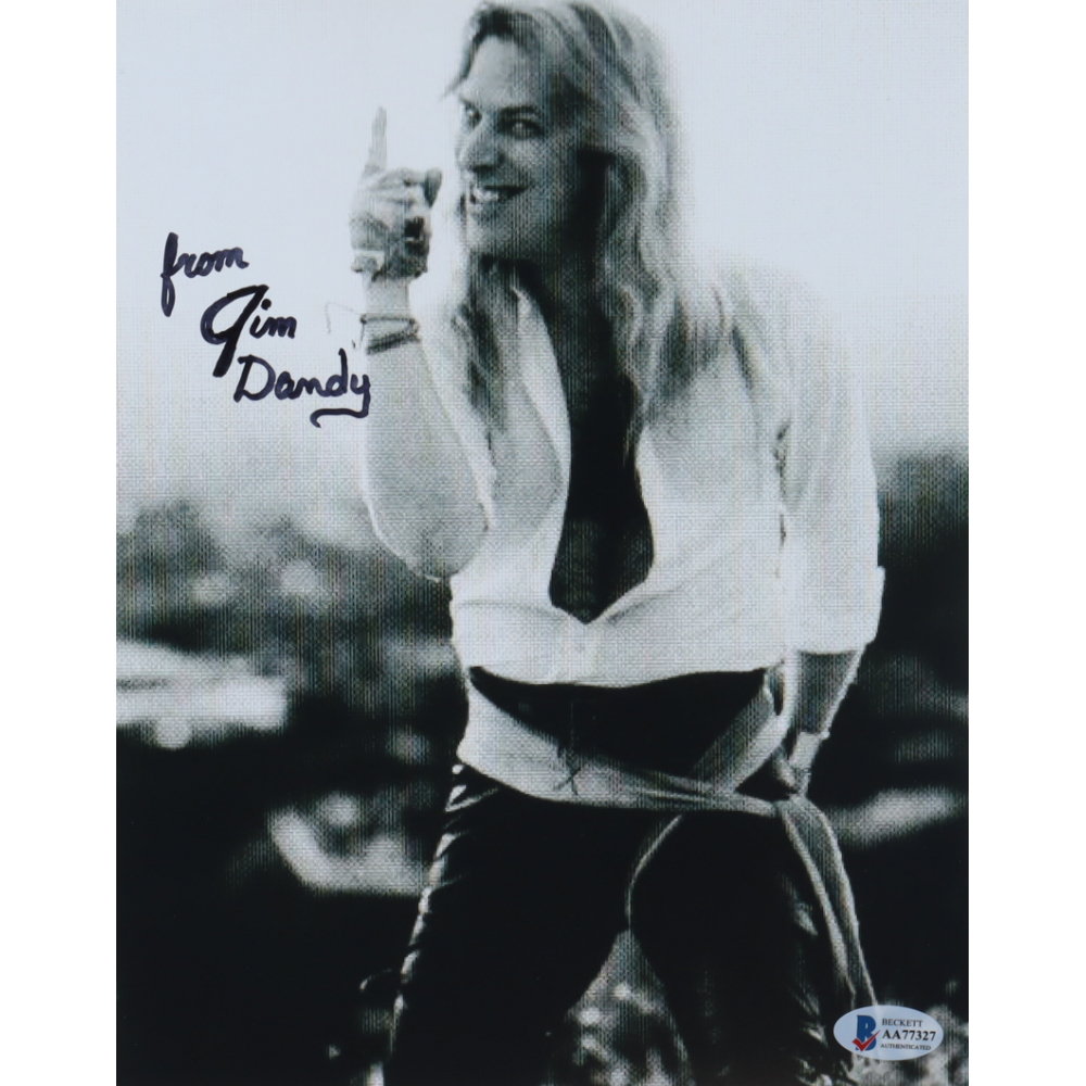 Jim "Dandy" Mangrum Signed 8x10 Photo Inscribed "From" (Beckett ...