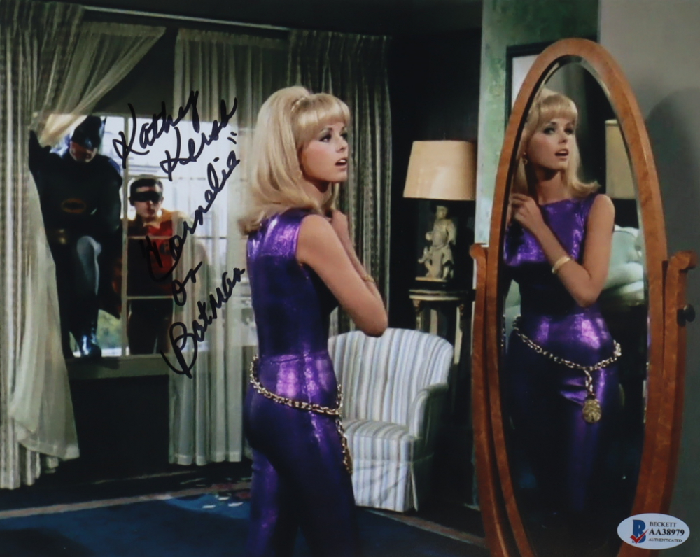 Kathy Kersh Signed "Batman" 8x10 Photo Inscribed "Cornelia on Batman ...