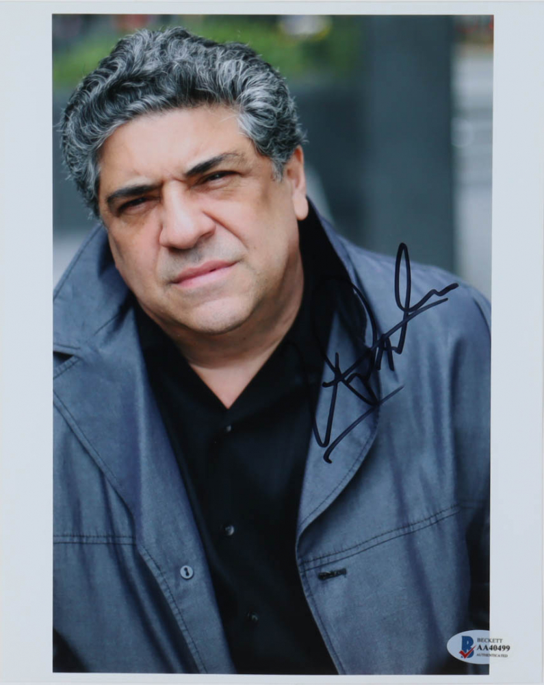 Vincent Pastore Signed "The Sopranos" 8x10 Photo (Beckett) | Pristine ...