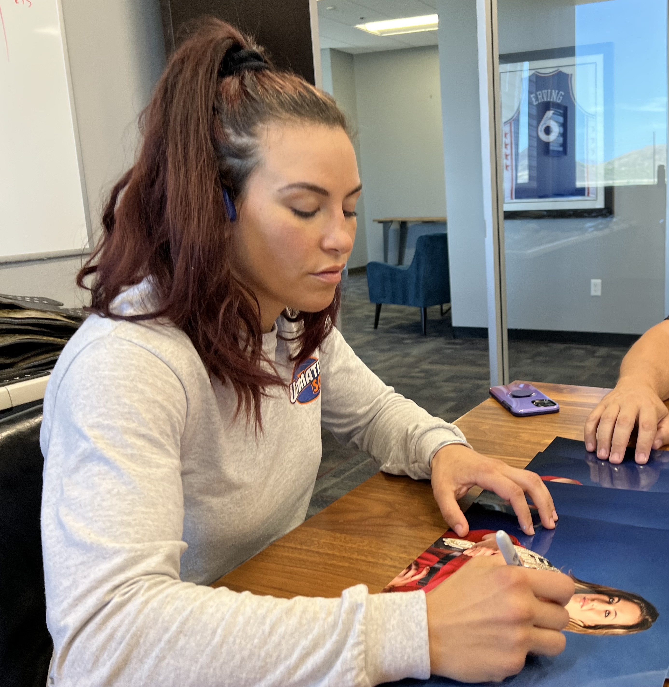 Miesha Tate Signed UFC 11x14 Photo (PA) | Pristine Auction