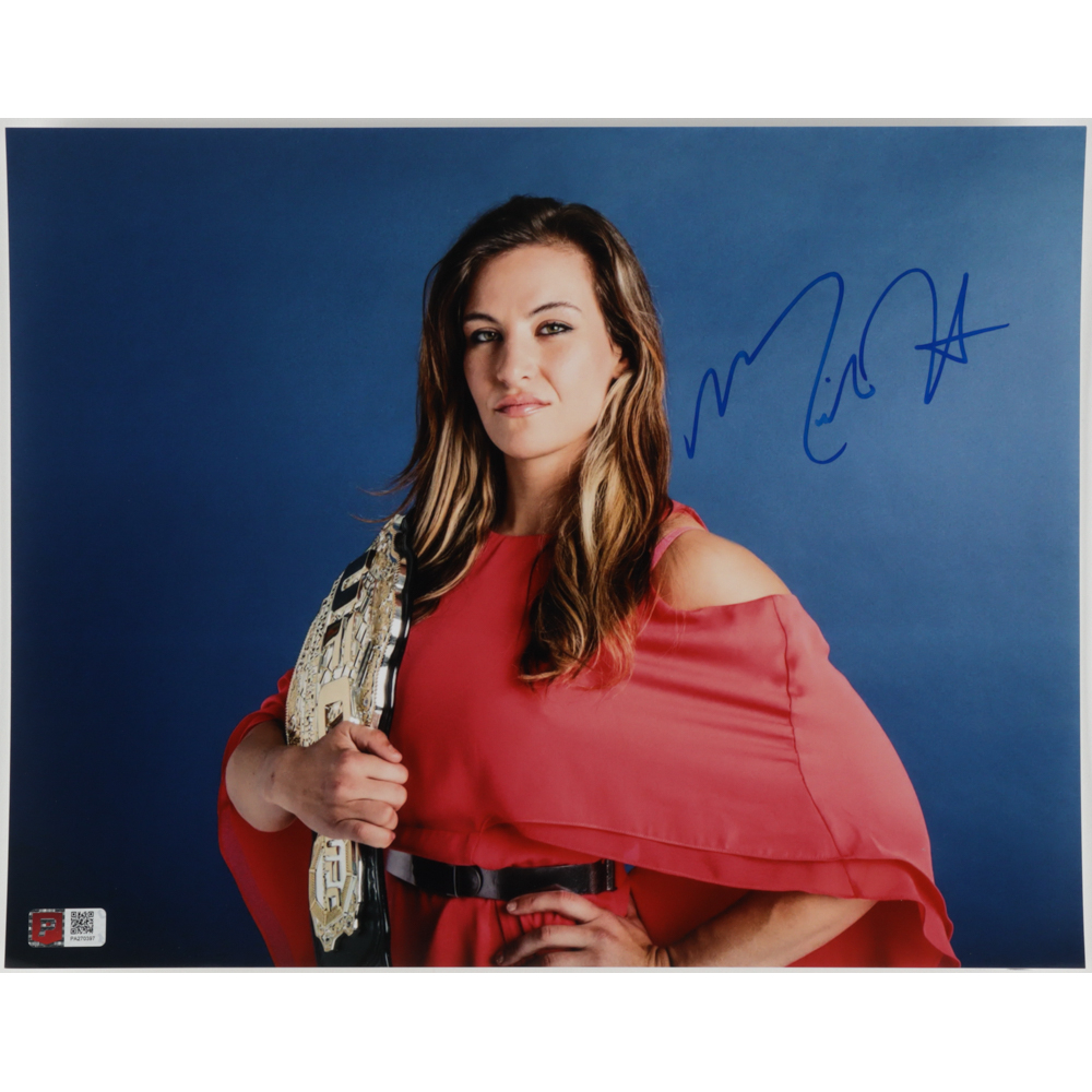 Miesha Tate Signed UFC 11x14 Photo (PA) | Pristine Auction