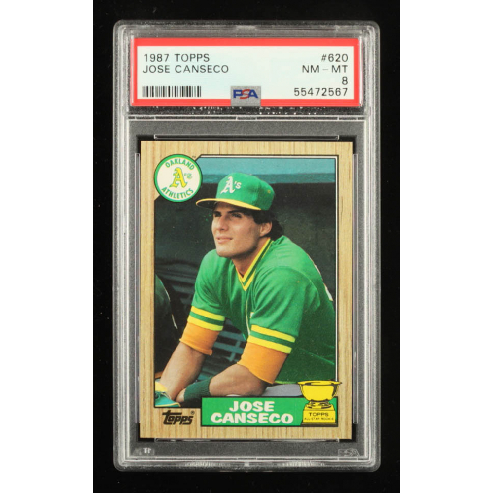 Jose Canseco 1987 Topps #620 (PSA 8) | Pristine Auction
