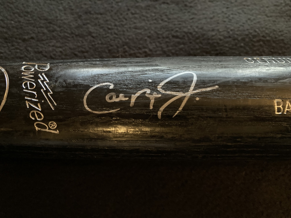 Cal Ripken Jr. Signed Game-Used Louisville Slugger Player Model ...