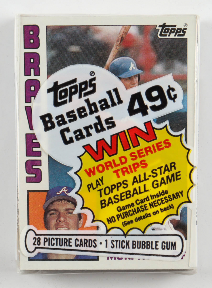 1984 Topps Baseball Cello Pack with (28) Cards | Pristine Auction