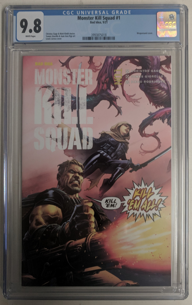 2021 "Monster Kill Squad" Issue #1 Bad Idea Comic Book (CGC 9.8) | Pristine Auction