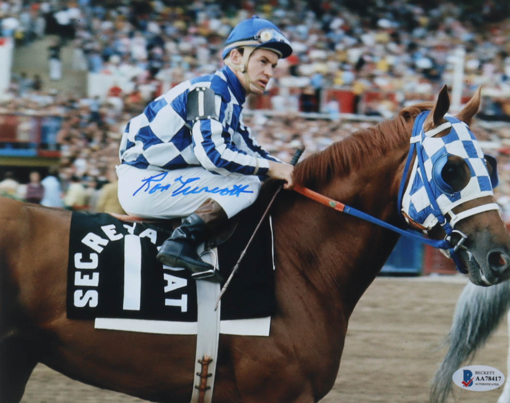 Ron Turcotte Signed 8x10 Photo (Beckett) | Pristine Auction