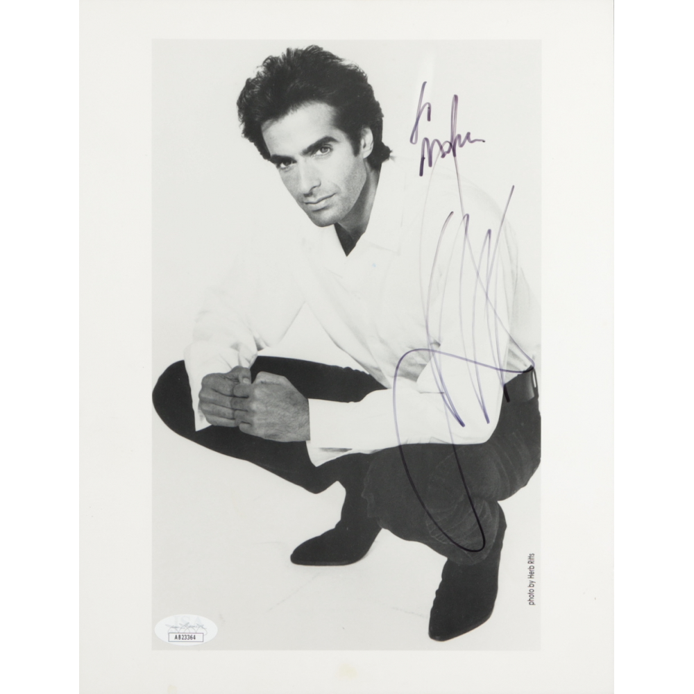 David Copperfield Signed 8x10 Photo (JSA) | Pristine Auction