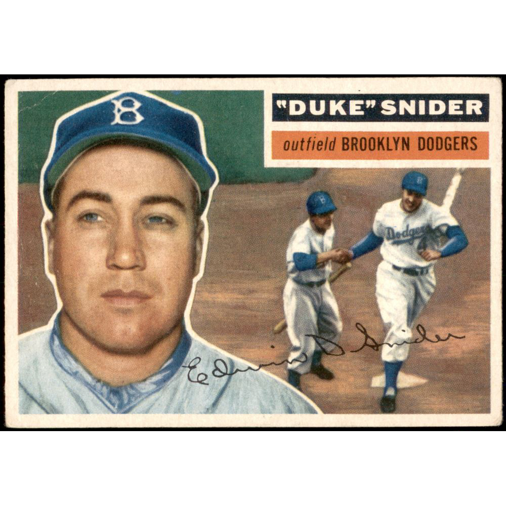 Duke Snider 1956 Topps #150 | Pristine Auction