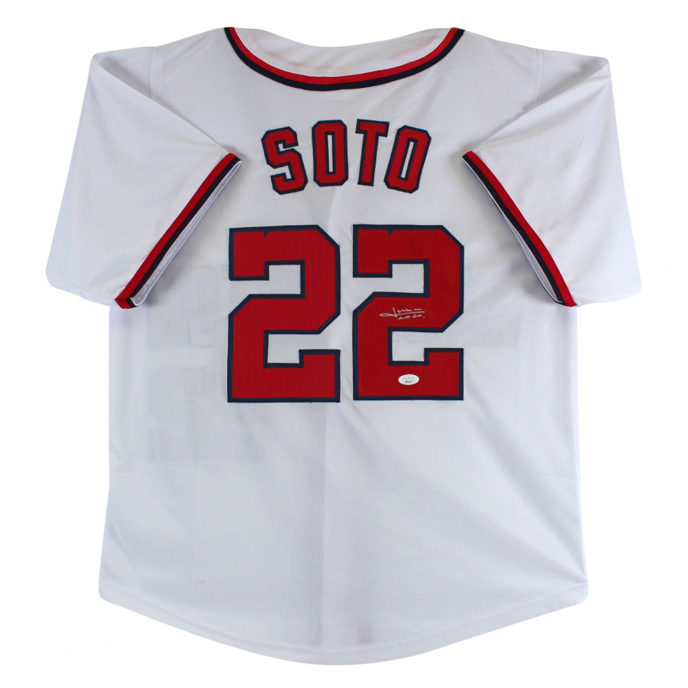 Juan Soto Signed Jersey JSA Pristine Auction Juan Soto Signed Jersey JSA Pristine Auction