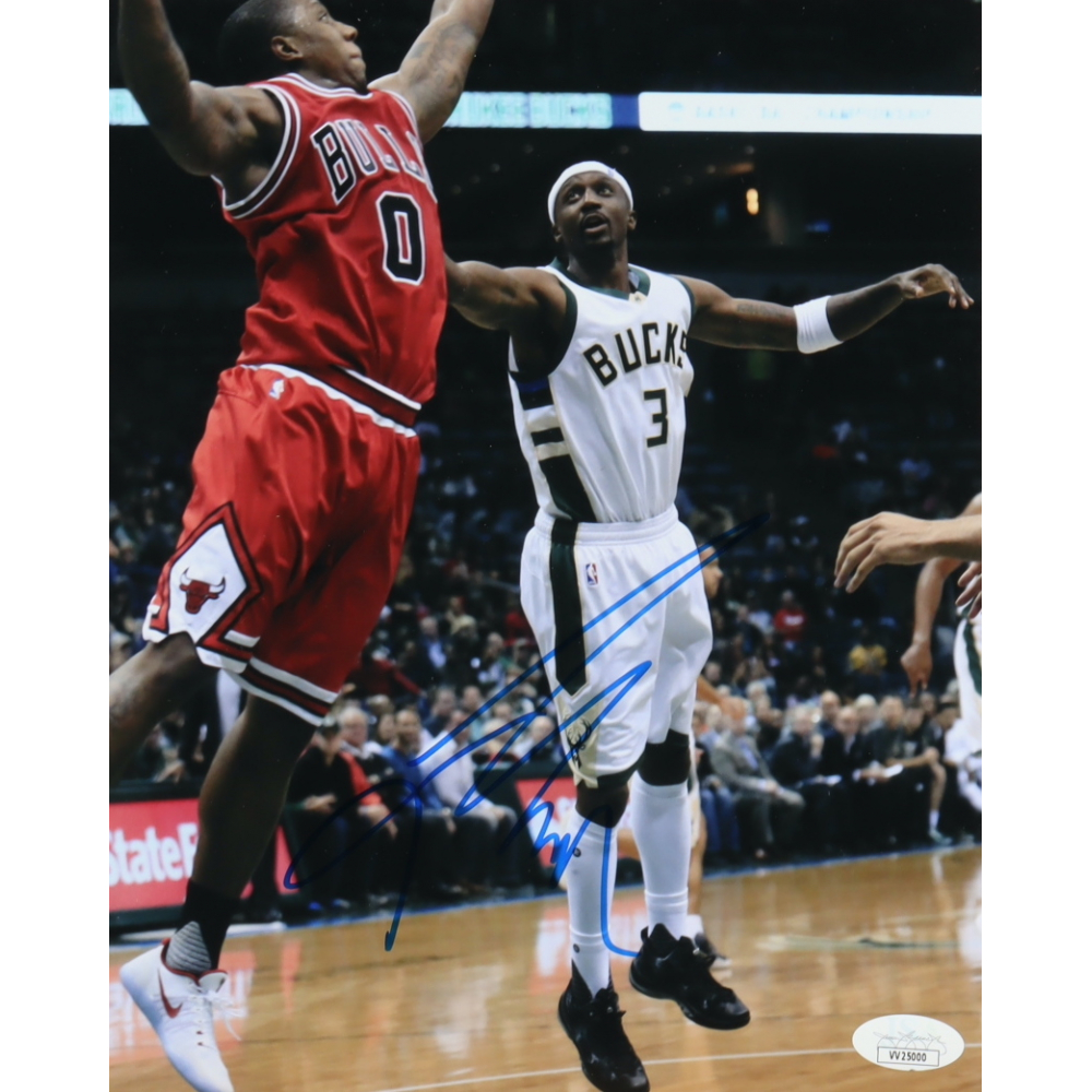 Jason Terry Signed Bucks 8x10 Photo (JSA) | Pristine Auction