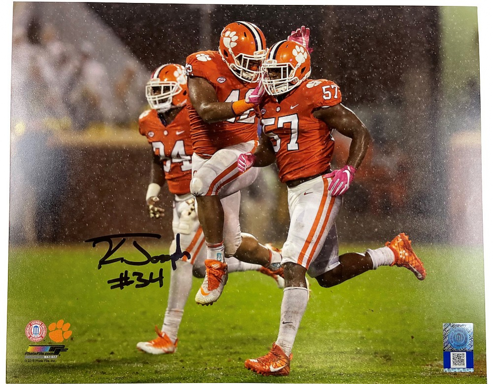 Kendall Joseph Signed Clemson Tigers 8x10 Photo (Sports Collectibles ...