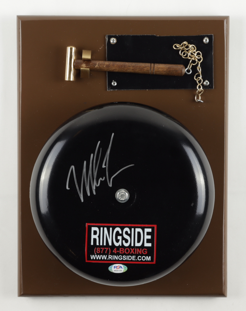 Mike Tyson Signed Authentic Ringside Boxing Bell (PSA) | Pristine Auction
