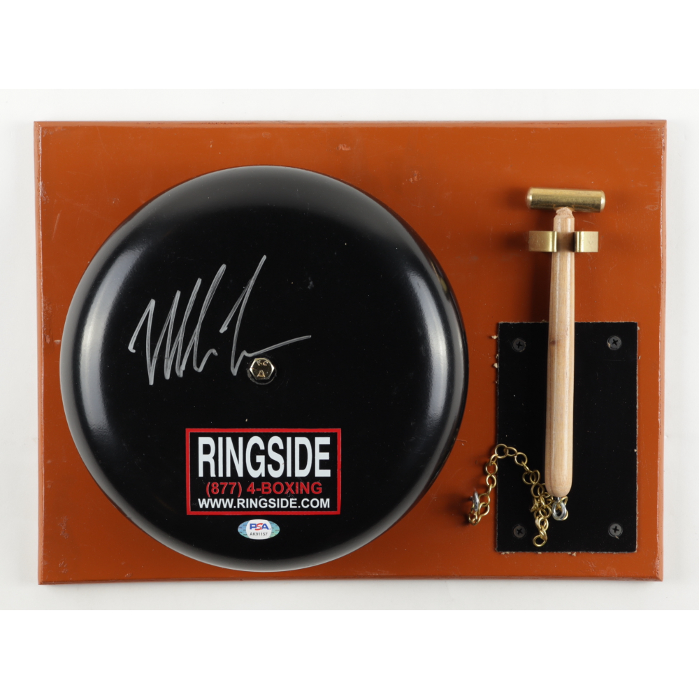 Mike Tyson Signed Authentic Ringside Boxing Bell (PSA) | Pristine Auction