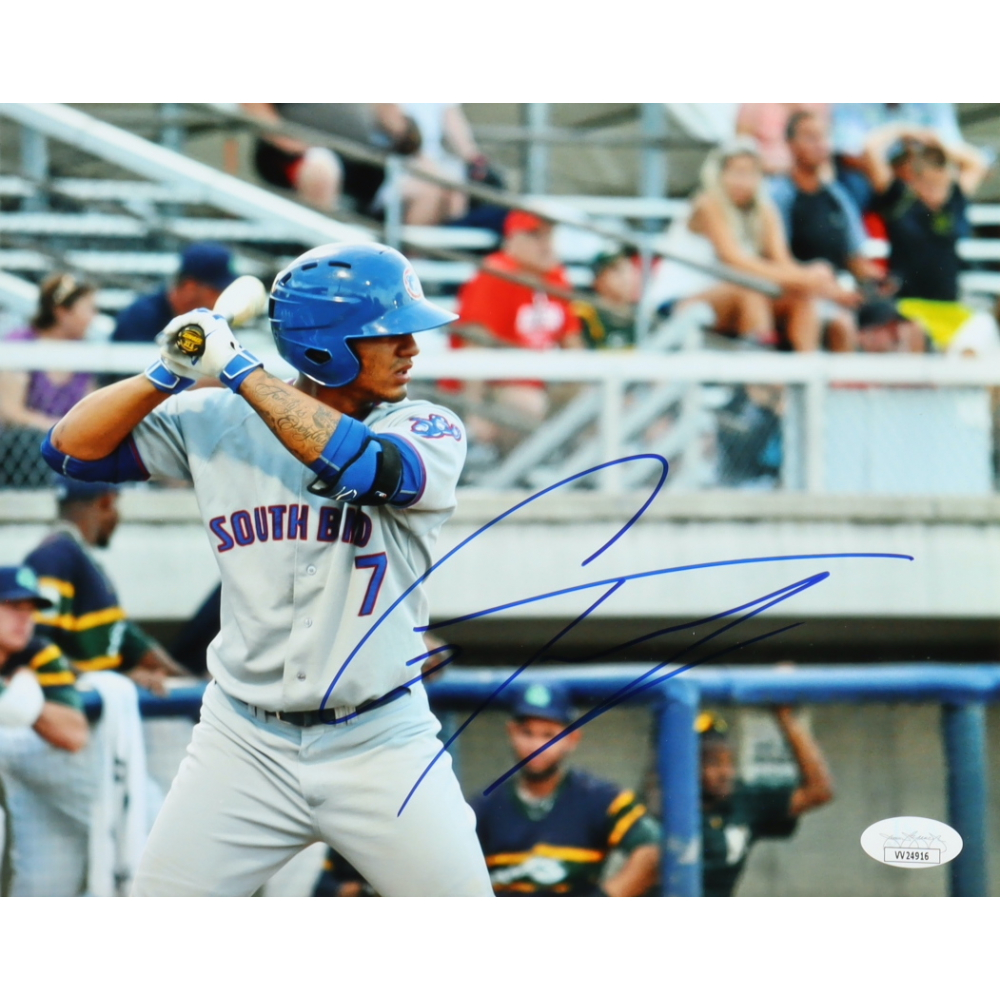 Gleyber Torres Signed Cubs 8x10 Photo (JSA) | Pristine Auction