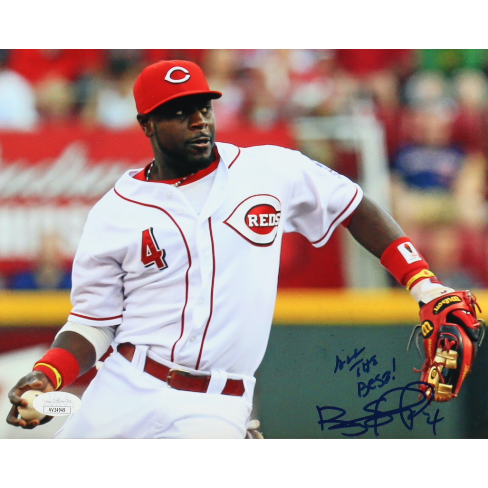 Brandon Phillips Signed Reds 8x10 Photo Inscribed "All The Best!" (JSA ...