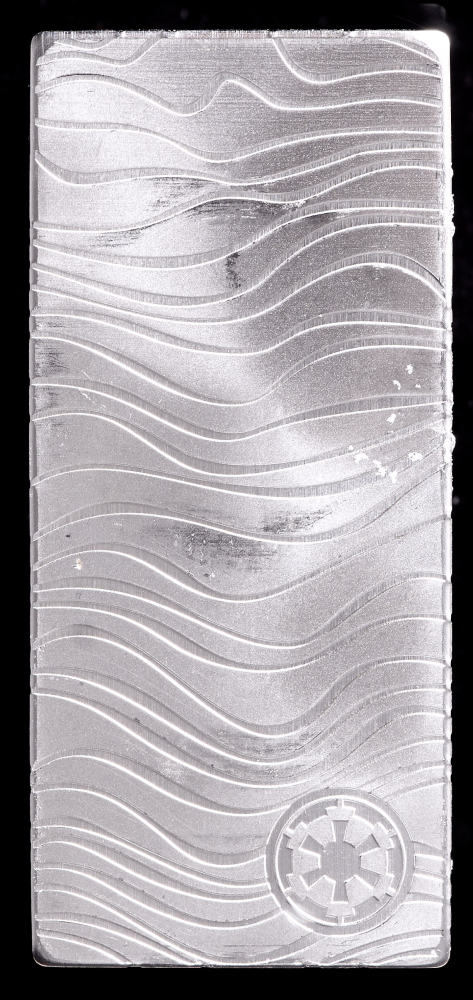 2022 Niue $2 Star Wars: The Mandalorian 1 oz .999 Fine Silver Beskar ...