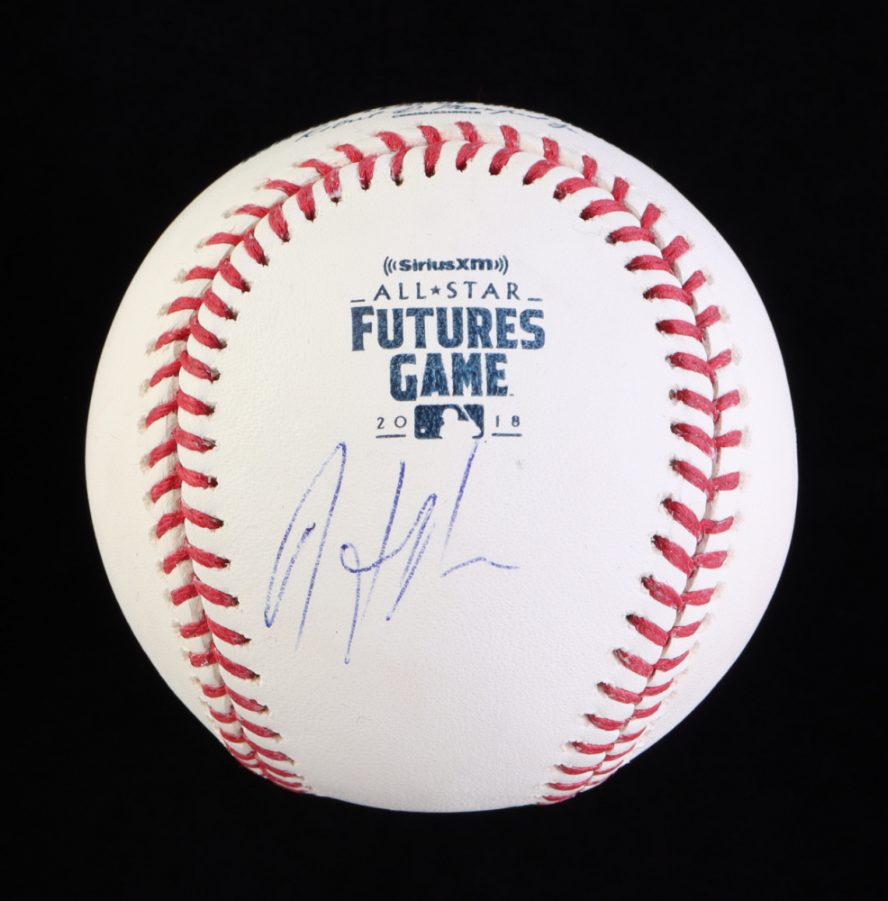 Heliot Ramos Signed 2018 OML All-Star Futures Game Logo Baseball (PSA) | Pristine Auction