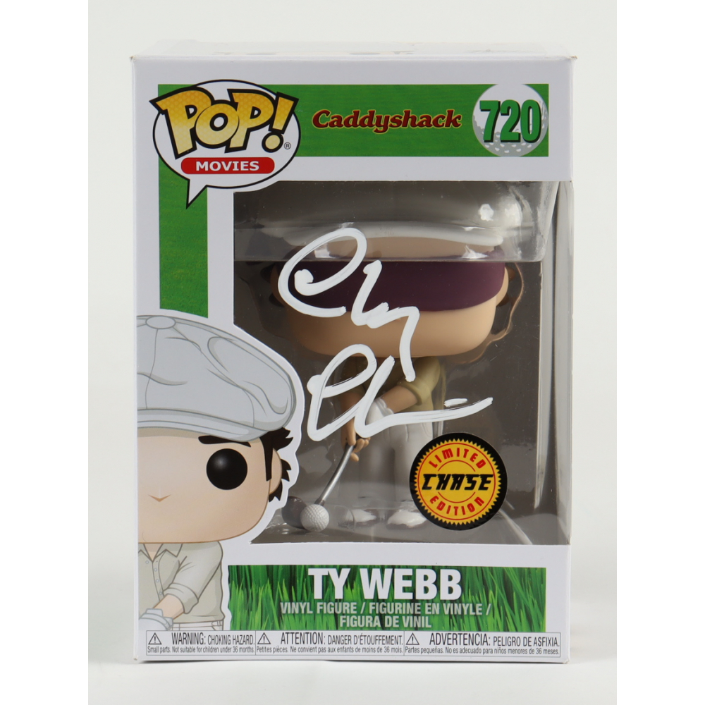 Chevy Chase Signed "Caddyshack" LE #720 Ty Webb Blindfold Variant Funko ...