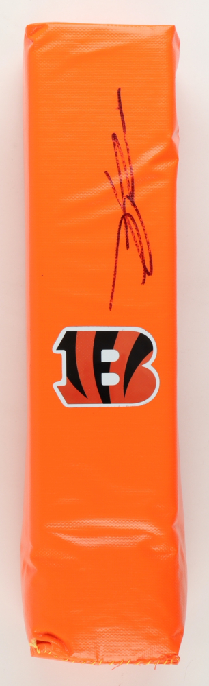 Tee Higgins Signed Bengals Logo Pylon (JSA) | Pristine Auction
