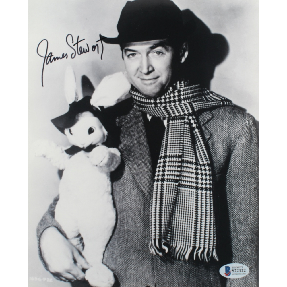 James Stewart Signed "Harvey" 8x10 Photo (Beckett) | Pristine Auction