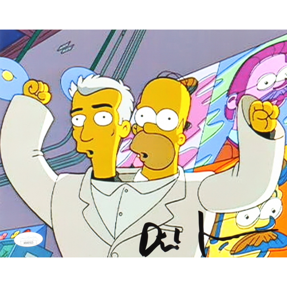 David Byrne Signed "The Simpsons" 8x10 Photo (JSA) | Pristine Auction