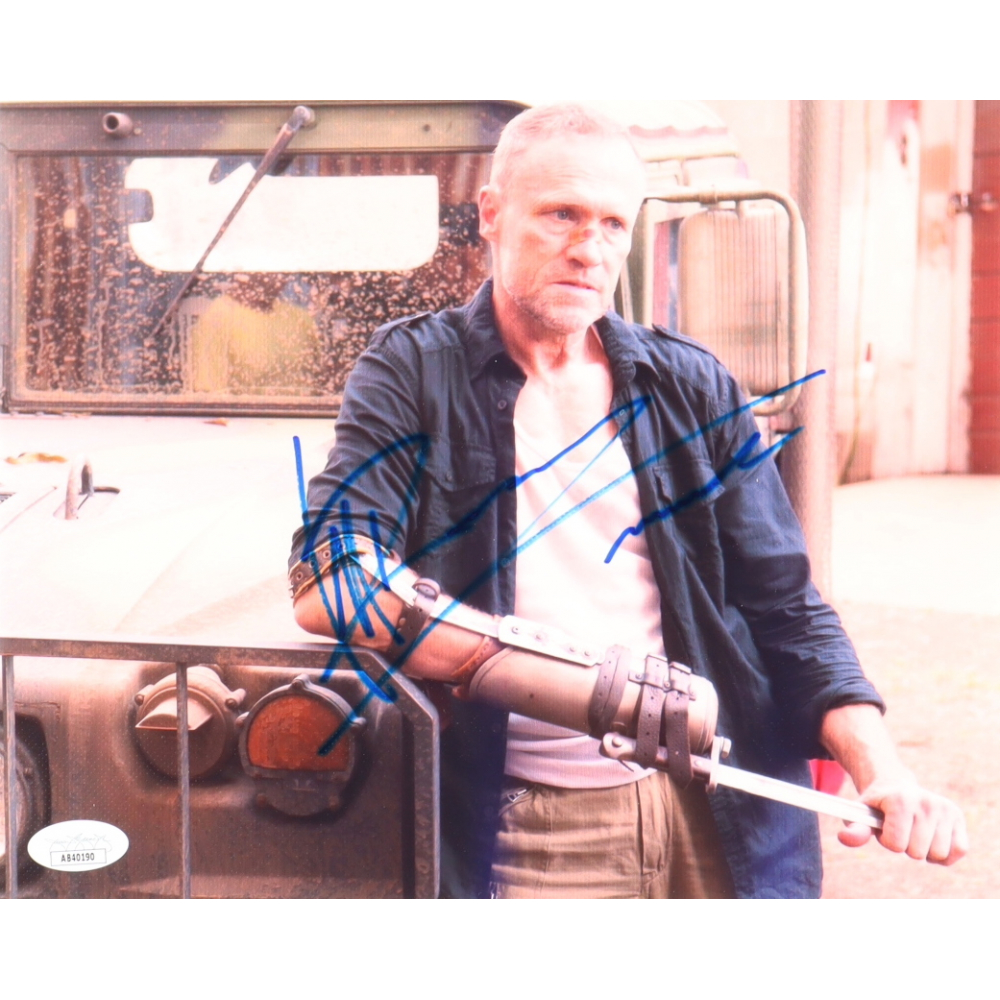Michael Rooker Signed "The Walking Dead" 8x10 Photo Inscribed "Merle ...