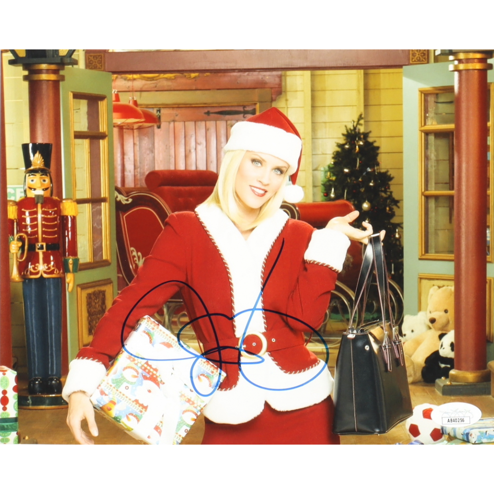 Jenny McCarthy Signed "Santa Baby" 8x10 Photo (JSA) | Pristine Auction