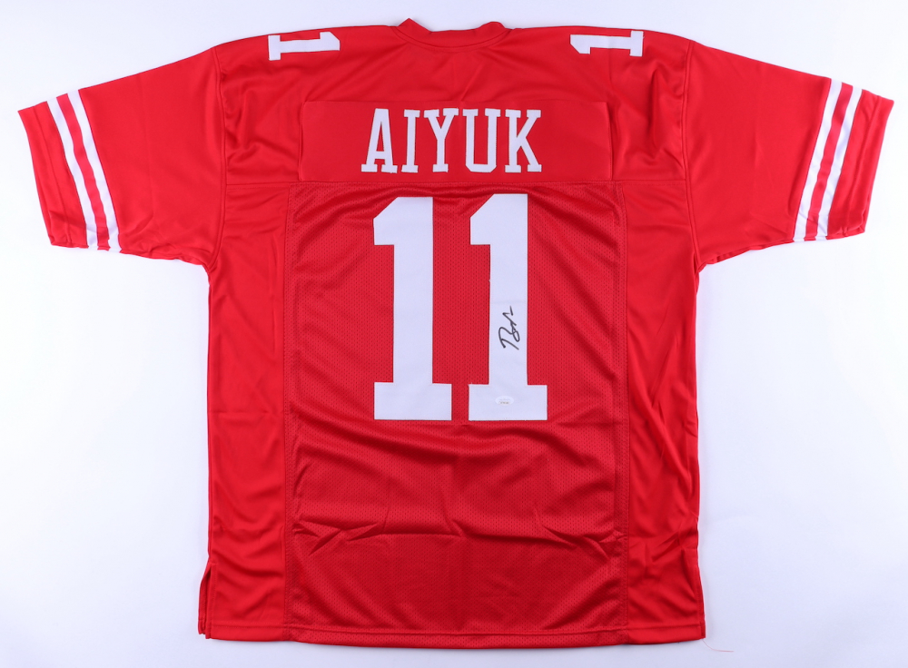 Brandon Aiyuk Signed Jersey (JSA) | Pristine Auction