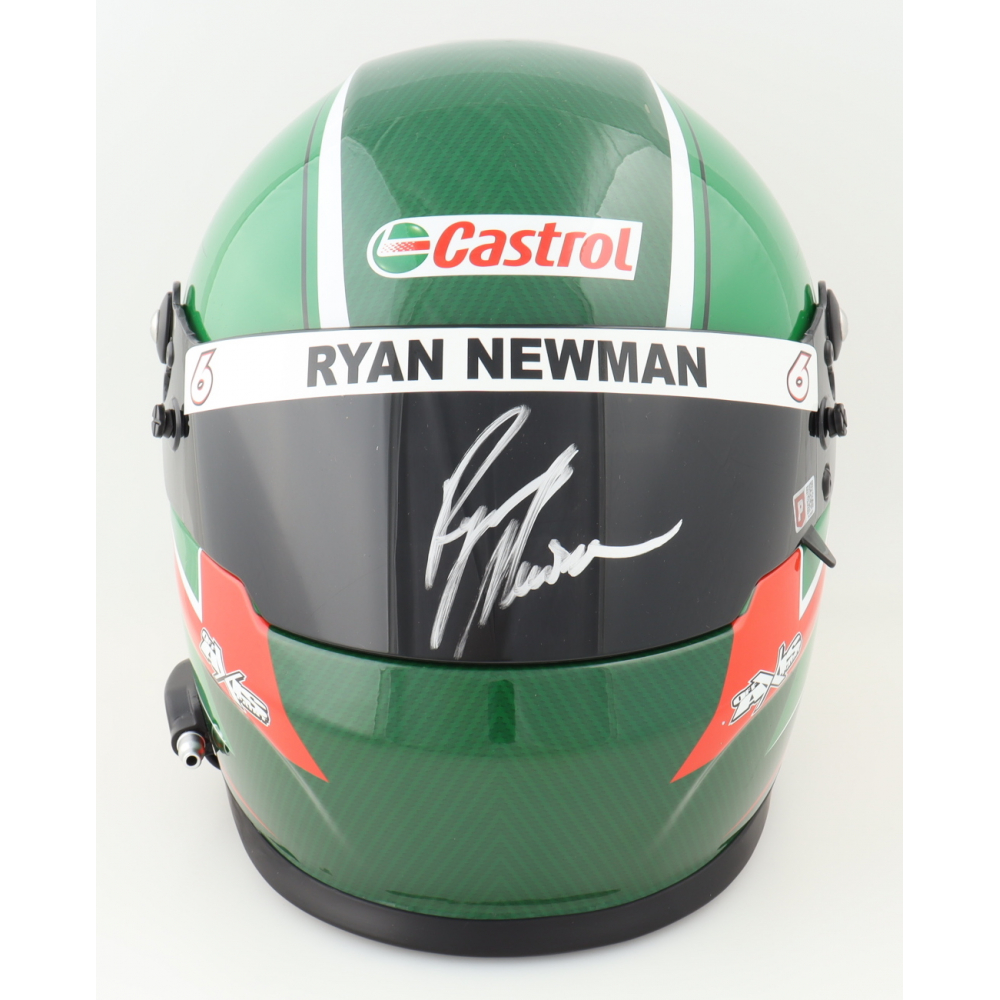 Ryan Newman Signed NASCAR Castrol Full-Size Helmet (PA) | Pristine Auction