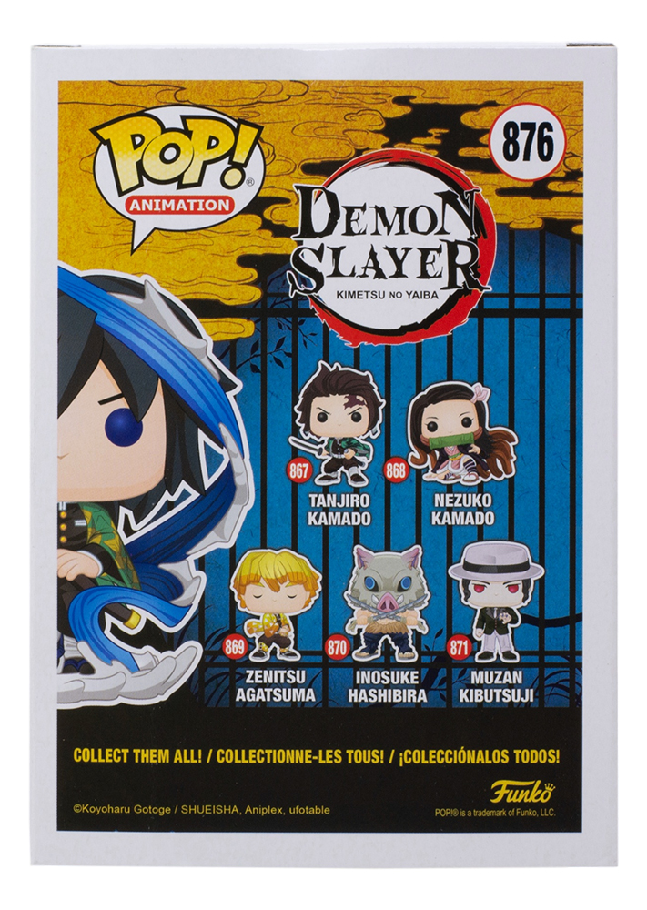 "Demon Slayer" #876 Giyu Tomioka Funko Pop! Vinyl Figure | Pristine Auction