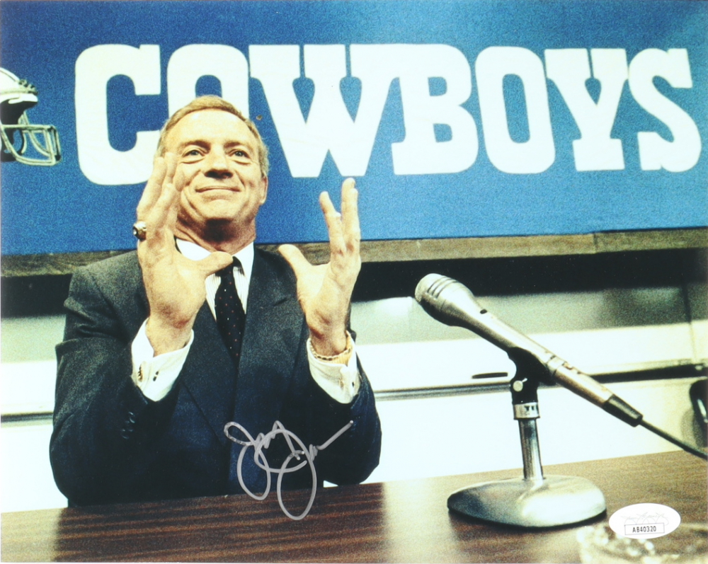 Jerry Jones Signed Cowboys 8x10 Photo (JSA) | Pristine Auction