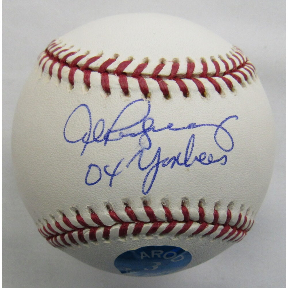 Alex Rodriguez Signed LE OML Baseball Inscribed "04 Yankees" (JSA & Rodriguez) | Pristine Auction