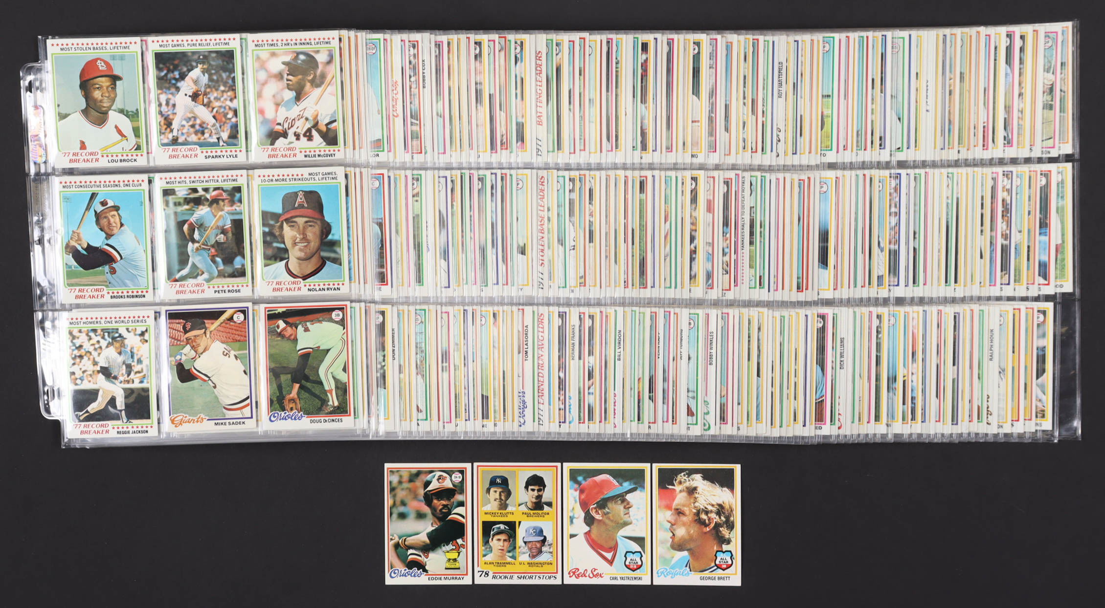 1978 Topps Baseball Complete Set of (726) Cards with Eddie Murray #36 ...