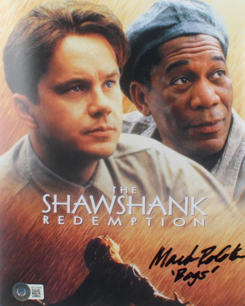Mark Rolston Signed "The Shawshank Redemption" 8x10 Photo Inscribed ...
