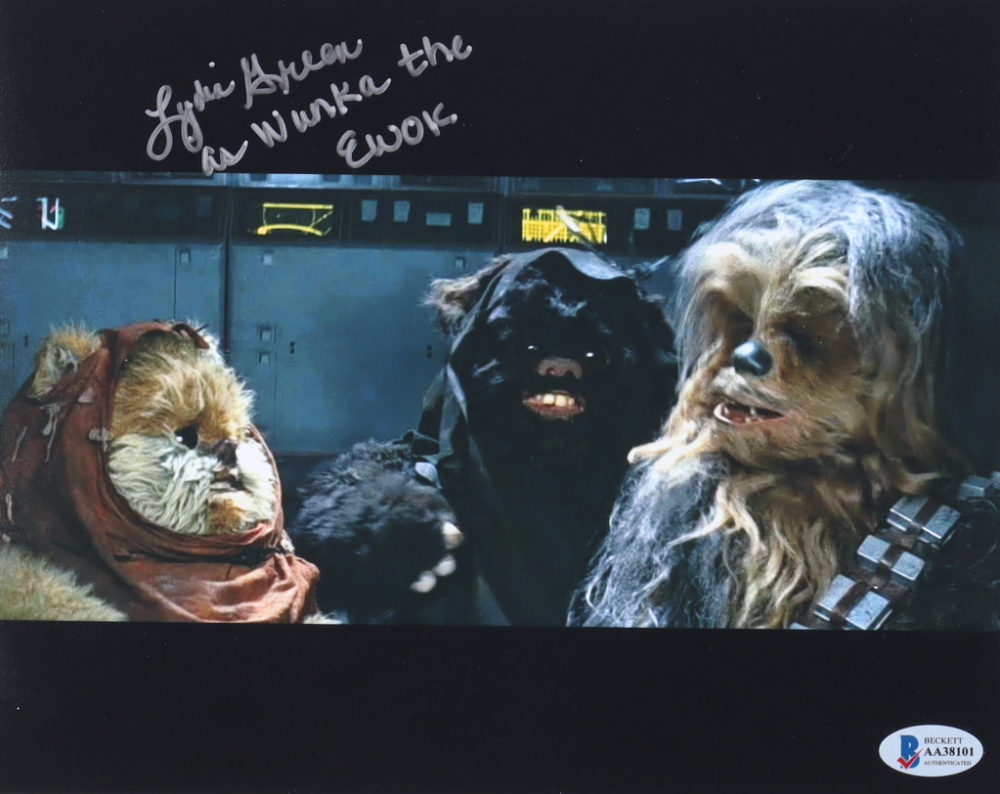 Lydia Green Signed "Star Wars: Return of the Jedi" 8x10 Photo Inscribed ...