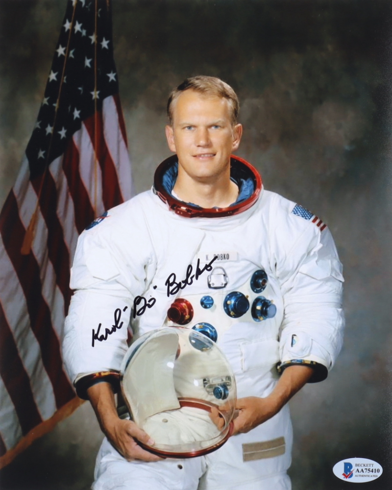 Karol J. "Bo" Bobko Signed 8x10 Photo (Beckett) | Pristine Auction