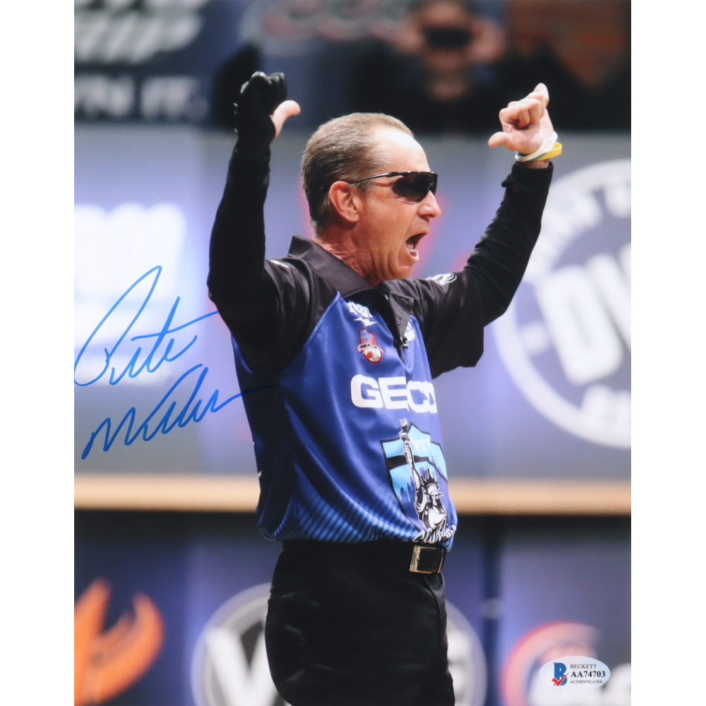 Pete Weber Signed 8x10 Photo (Beckett) | Pristine Auction