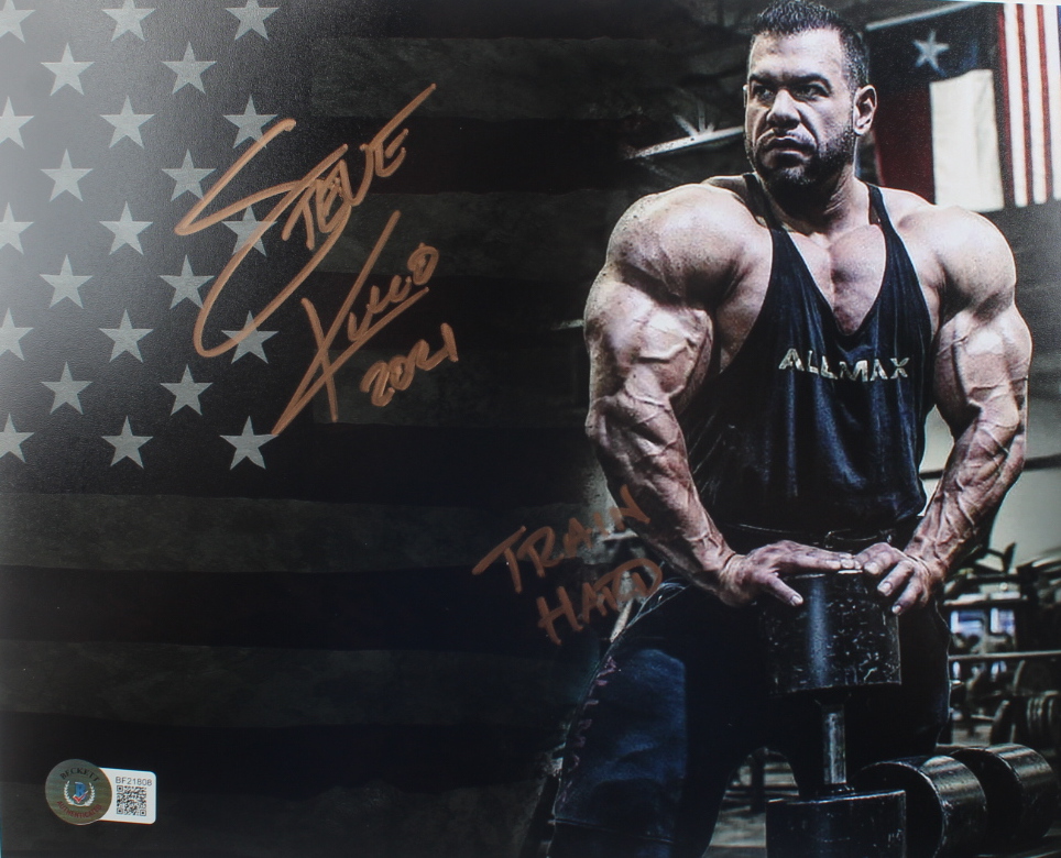 Steve Kuclo Signed 8x10 Photo Inscribed "Train Hard" & "2021" (Beckett ...