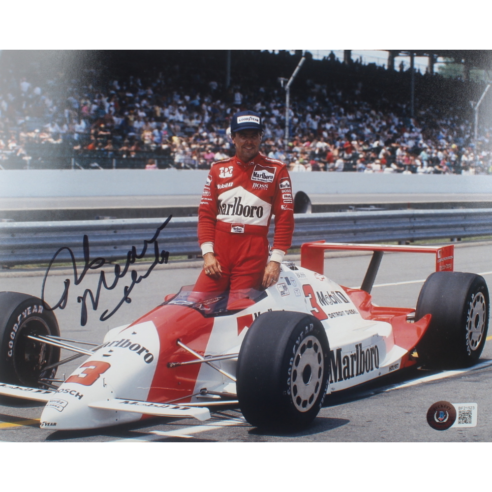Rick Mears Signed 8x10 Photo Inscribed "Thanks" (Beckett) | Pristine ...