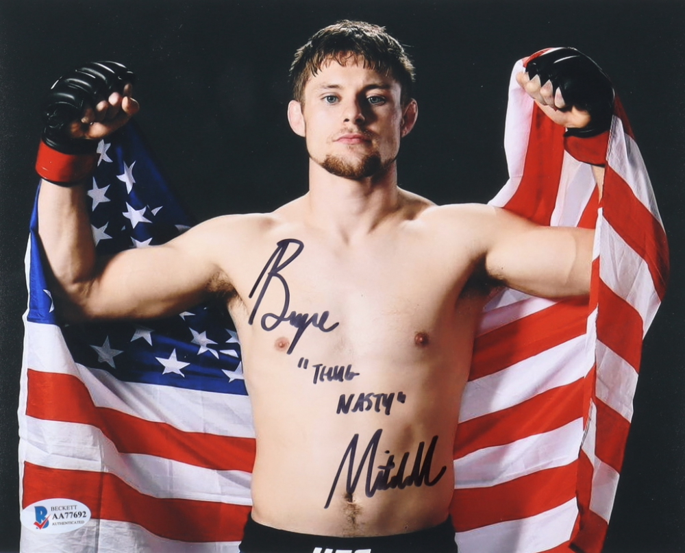 Bryce "Thug Nasty" Mitchell Signed UFC 8x10 Photo (Beckett) | Pristine ...