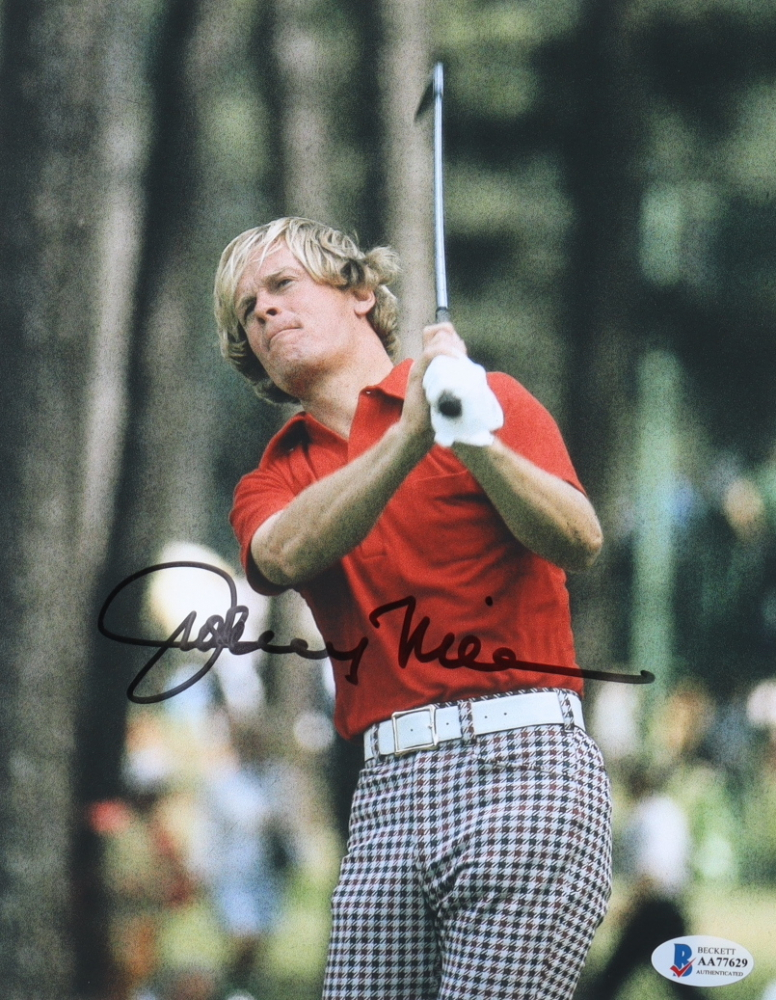 Johnny Miller Signed 8x10 Photo (Beckett) | Pristine Auction