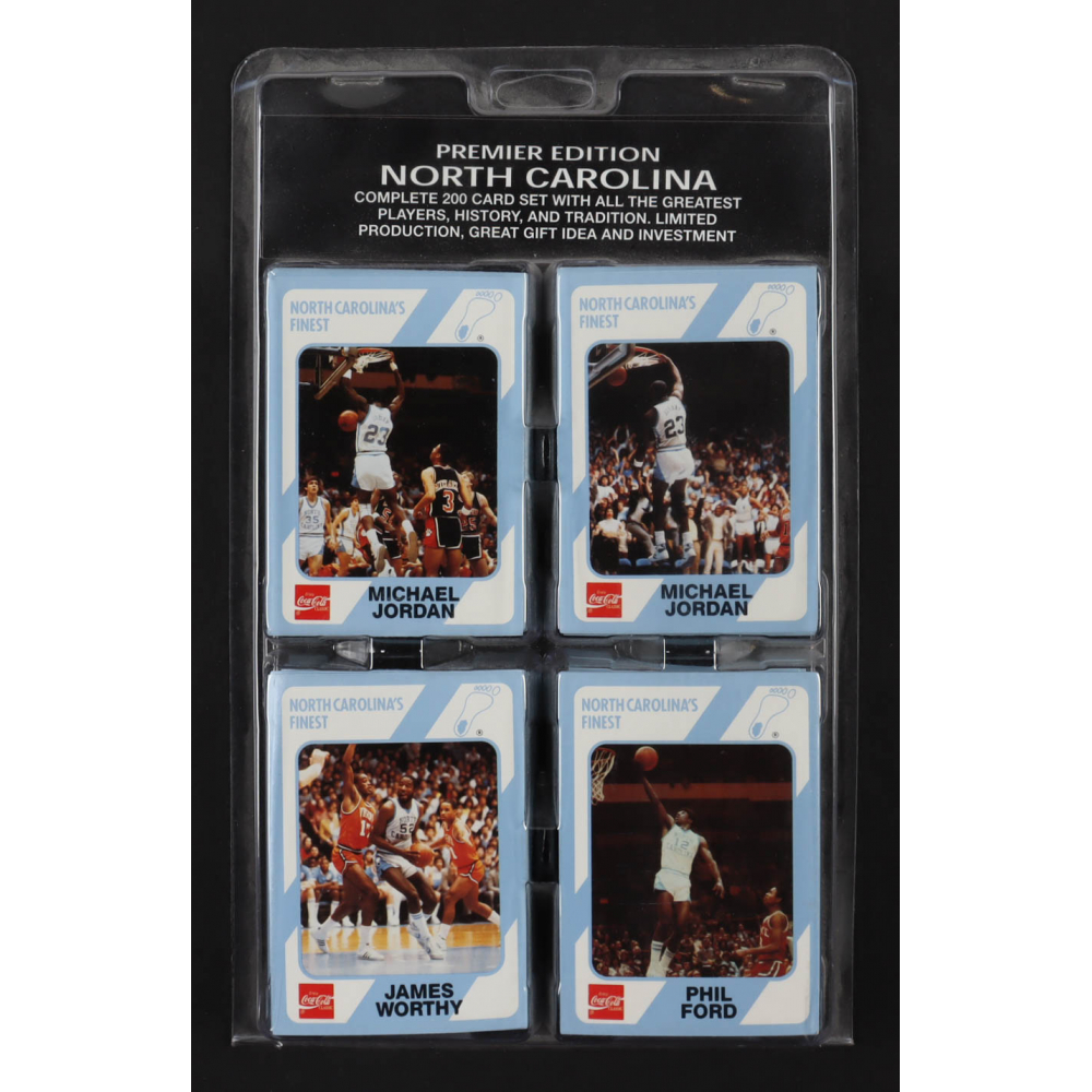 1989-90 North Carolina Collegiate Collection Basketball Complete Set of ...