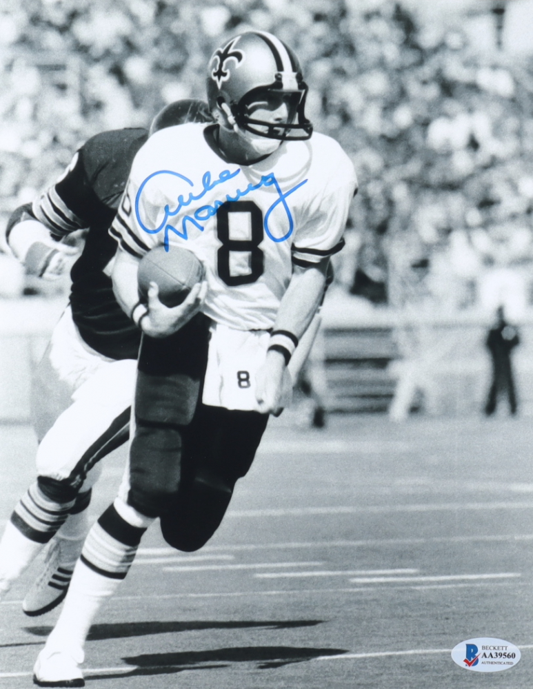 Archie Manning Signed Saints 8x10 Photo (Beckett) | Pristine Auction