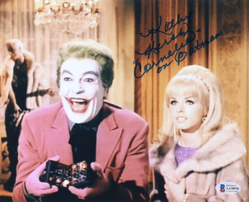 Kathy Kersh Signed "Batman" 8x10 Photo Inscribed "Cornelia on Batman ...