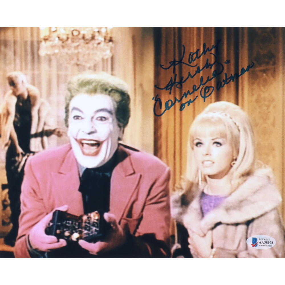 Kathy Kersh Signed "Batman" 8x10 Photo Inscribed "Cornelia on Batman ...